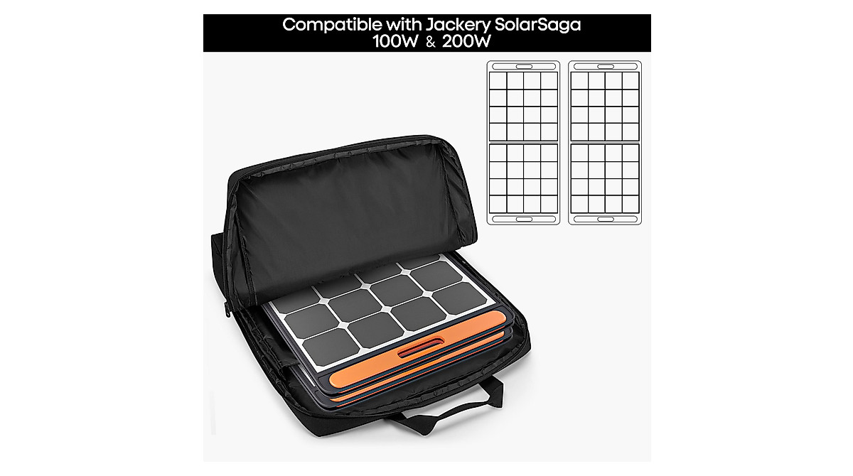HODRANT Solar Panel Storage Bag - Travel with Ease