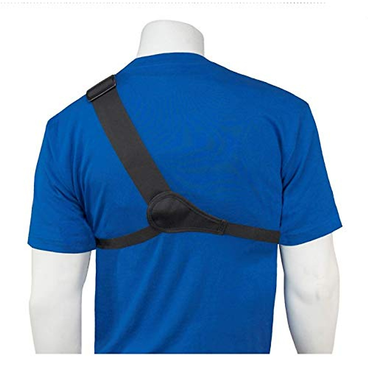 HOLSTERGUY RCH-101U Universal Radio Chest Harness Shoulder Radio Holster Chest Pack Adjustable Single Radio Pouch Two-Way Radio Holster for Motorola Radios and Walkie Talkies RCH-101U Made in USA