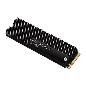 SanDisk WD Black SN750 2TB USB 3.0 External Hard Drive, 1000GB Capacity, 2000GB Storage, Black