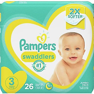 Pampers Swaddlers Diapers Size 3 26 Count