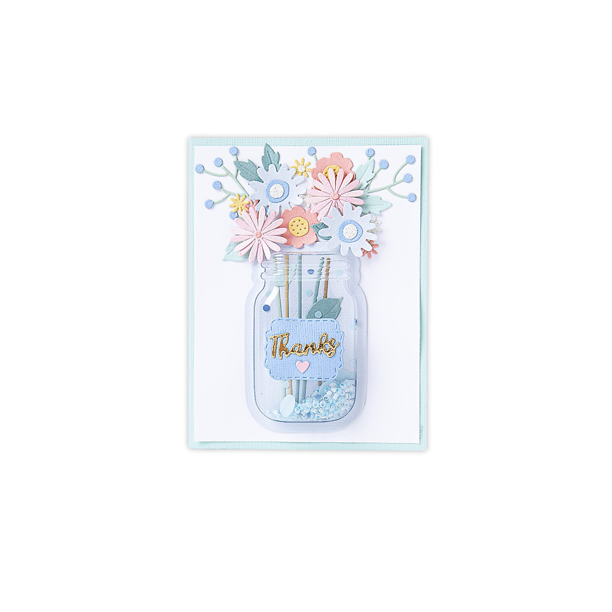 Sizzix Making Essential Shaker Domes, x 1 3/4", 6PK, 664857, Jar 3", 6/Pkg