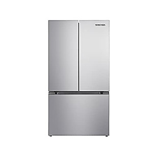 Hamilton Beach HBF2067 French Door Full Size Refrigerator with Freezer Drawer, 20.3 cu ft, Stainless Steel