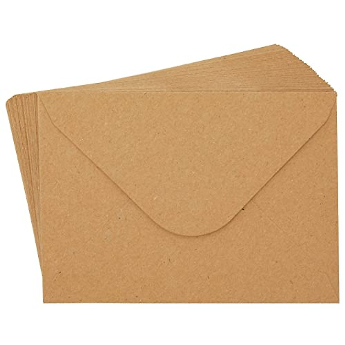 50 Kraft 4x6 Envelopes for Invitations, Wedding, Party