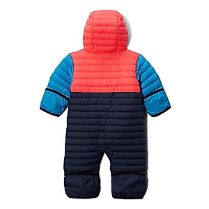 Columbia Baby Powder Lite Reversible Bunting, Mango/Warm Copper/Black, 3/6