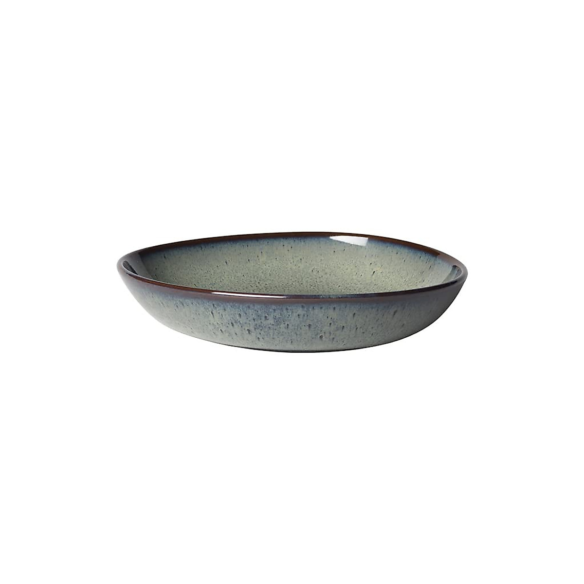 Villeroy & Boch Lave Gris Small Bowl Flat, 8.5x1.75, Stoneware, Gray