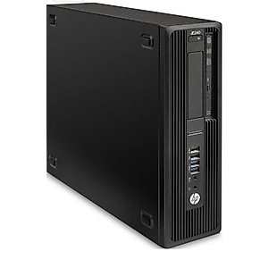 HP Z240 Workstation SFF Desktop PC, Intel Core i5-6500 Upto 3.60GHz, 32GB RAM, 2TB SSD, AMD Radeon HD 8570 1GB 4K, DisplayPort, HDMI, DVI, AC Wi-Fi, Bluetooth - Windows 10 Pro (RENEWED)