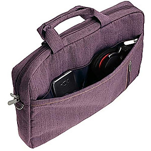 Navitech Purple Premium Messenger/Carry Bag Compatible With HP Spectre x360 15-df1010na 4K 15.6 InchConvertible Laptop
