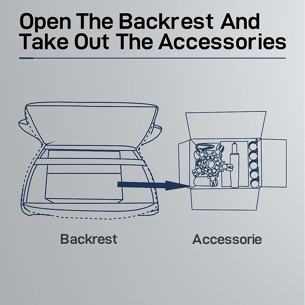 YI DANICA High Back Big & Tall 400lb Office Chair - Heavy Duty Metal Base, Adjustable Tilt Angle Large Bonded Leather Ergonomic Executive Computer Swivel Chairs
