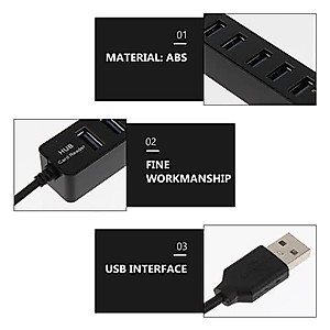 OSALADI USB s Hubs Computer USB Hub Practical Expansion Transfer Adapter Laptop Data USB Hub USB Hubs USB A Hub USB Hub