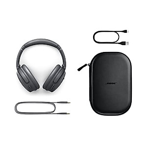 Bose QuietComfort 45 Bluetooth Wireless Noise Cancelling Headphones, Eclipse Grey - Limited Edition (Renewed)