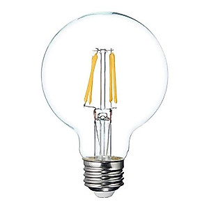 GE Refresh 60-Watt EQ G25 Daylight Dimmable Globe Bulb Light Bulb (2-Pack)