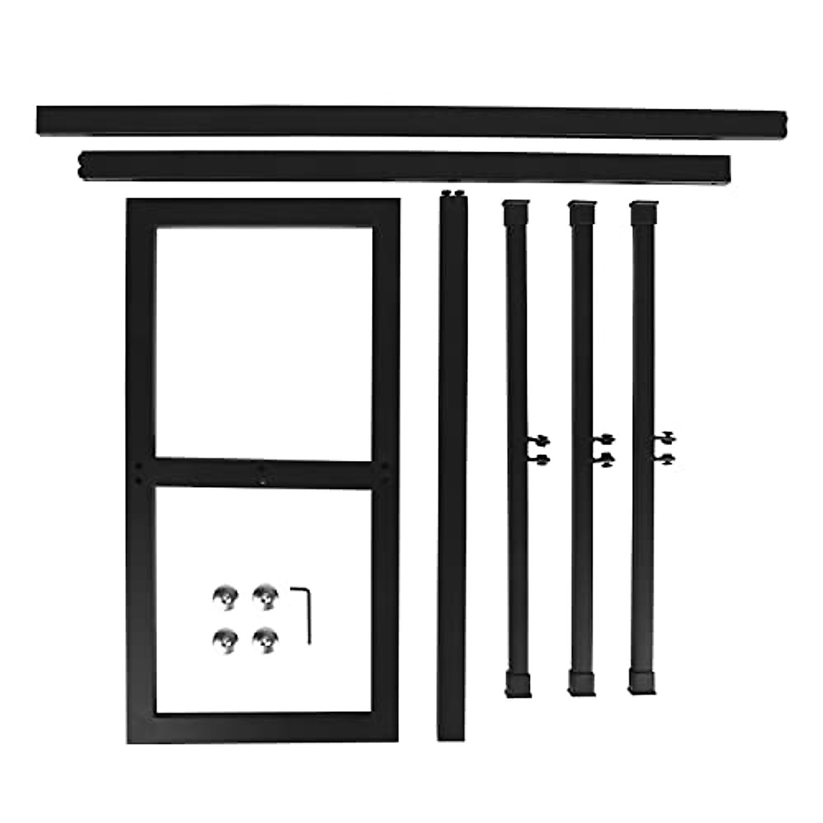 MYOYAY Freestanding Towel Racks Holder for Bathroom 3-Tier Metal Towel Bar Stand Organizer for Bath & Hand Towels for Bathroom Shower Storage Black