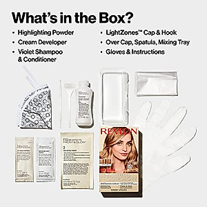 Revlon Permanent Hair Color, Permanent Hair Dye, Color Effects Highlighting Kit, Ammonia Free & Paraben Free, 30 Honey, 8 Oz, (Pack of 1)