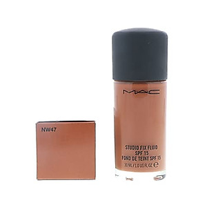 MAC Studio Fix Fluid Natural Matte Foundation SPF 15, 1 oz (Nw47)