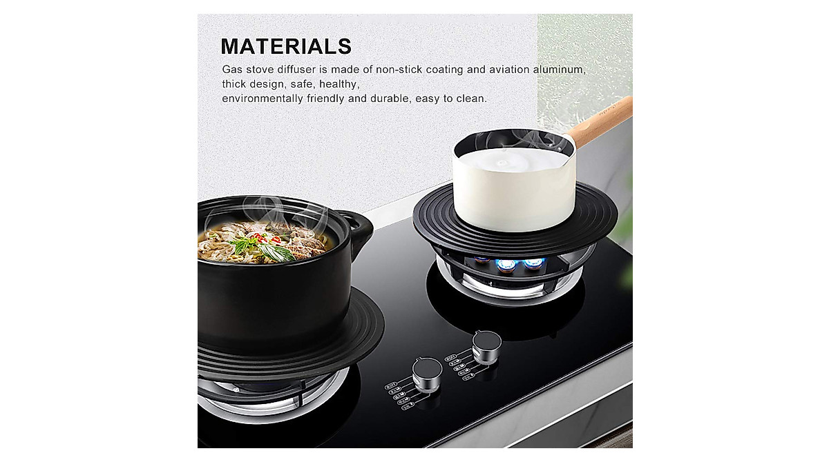 Efficient Heat Diffuser for Gas & Electric Stoves