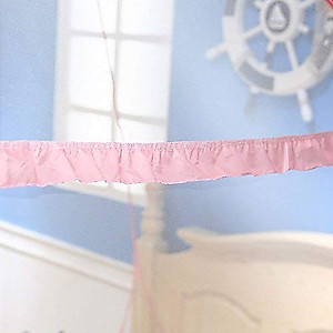 RuiHome Folding Pop-Up Mosquito Net Tent Zipper Bed Canopy for Kids Bedroom Dorm Outdoor Travel (39x79x39", Pink)