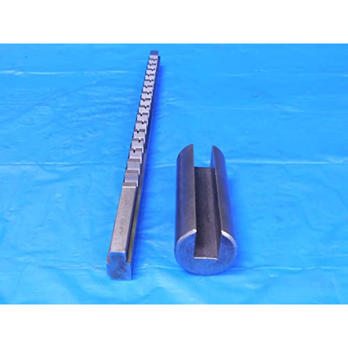 Dumont 3/8-D HSS Keyway Broach 3/8 Cutting Width + 1 1/2D Bushing Sleeve USA - MB11706CG2