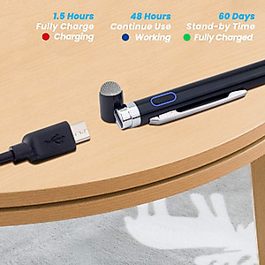 Stylus Pen for Kindle Fire HD Tablet, EDIVIA Digital Pencil with 1.5mm Ultra Fine Tip Pen for Kindle Fire HD Tablet Stylus, Black