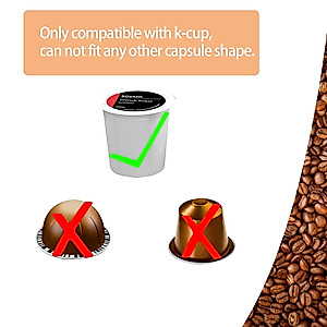 moonoom Coffee Pod Drawer Organizer,K cup Drawer Organizer, Acrylic Coffee Pod Holder,Coffee Pods Tray Drawer Insert for Office,Home or Kitchen (35 Holes)
