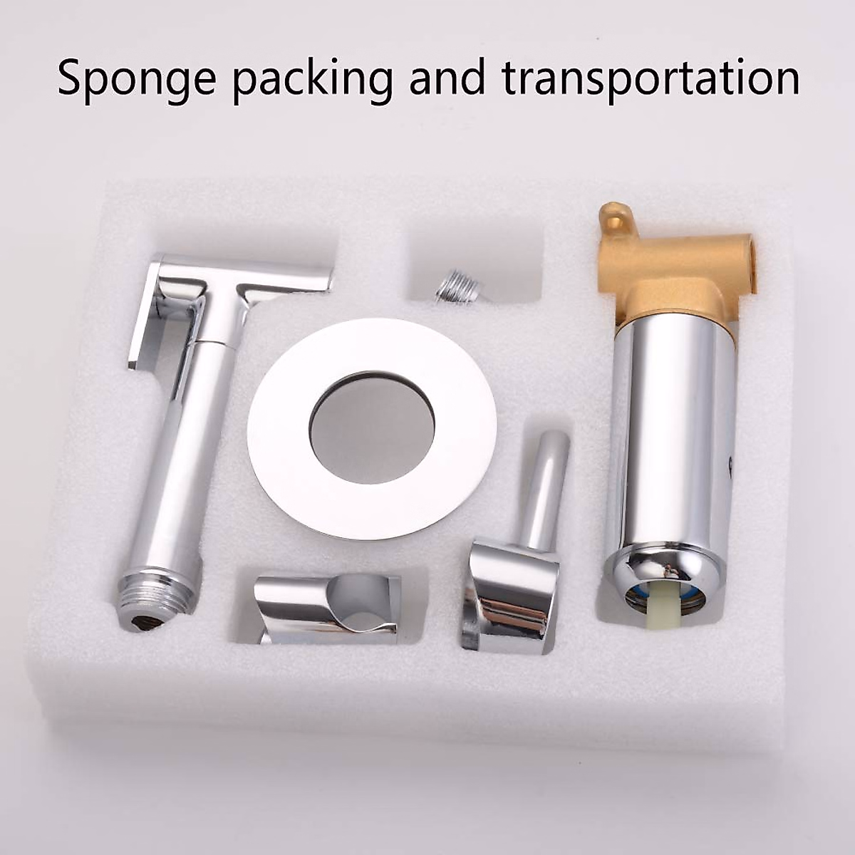 REWEE Handheld Bidet Sprayer for Toilet, Hot and Cold Bidet Sprayer,Portable Bidet for Toilet,Toilet Sprayer with Mixer