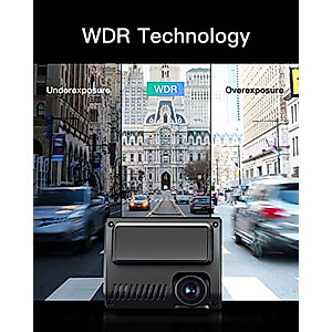 4K Dash Cam Front, GOODTS Car Camera 2160P with WiFi, Dash Camera for Cars with Dedicated Car Charger, Dashcam with App Control,G-Sensor,Parking Monitor,3M Bracket,No Screen,64GB SD Card