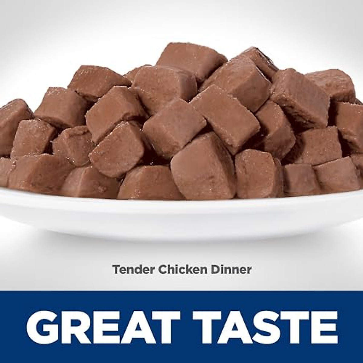 Hill's Science Diet Adult 7+, Senior Adult 7+ Premium Nutrition, Wet Cat Food, Chicken Stew, 2.8 oz Pouch, Case of 24