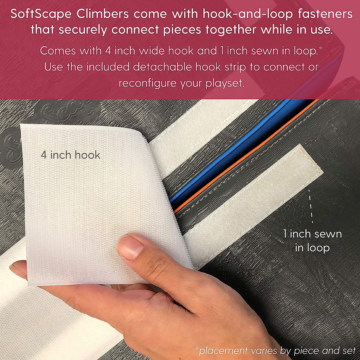 Factory Direct Partners 11618-GYLG SoftScape Toddler Playtime Climber, Indoor Active Play Structure (3-Piece Set) - Gray/Light Gray