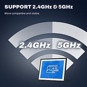 Arktronic 16.7 Inch Extra Large Digital Picture Frame WiFi 32GB, Electronic Photo Frame HD Touch Screen, Motion Sensor, Instantly Share Photos/Videos via App & Email, for Mom