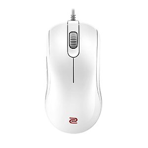 BenQ Zowie FK2-B Symmetrical Gaming Mouse for Esports White Edition | Professional Grade Performance | Driverless | Glossy Coating | Medium Size