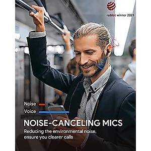 QHQO Wireless Earbuds, Bluetooth Earbuds with aptX Deep Bass, CVC 8.0 Noise Reduction, 4 Mics for Clear Calls, IPX7 Waterproof Bluetooth 5.2 Earphones44