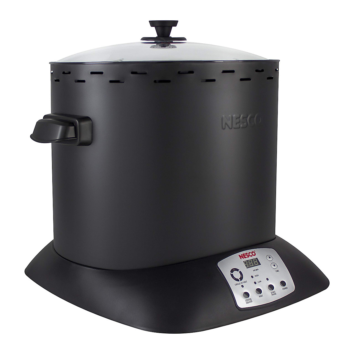 NESCO ITR-01-13, Digital Infrared Upright Turkey Roaster, Oil Free, 1425 Watts, Black