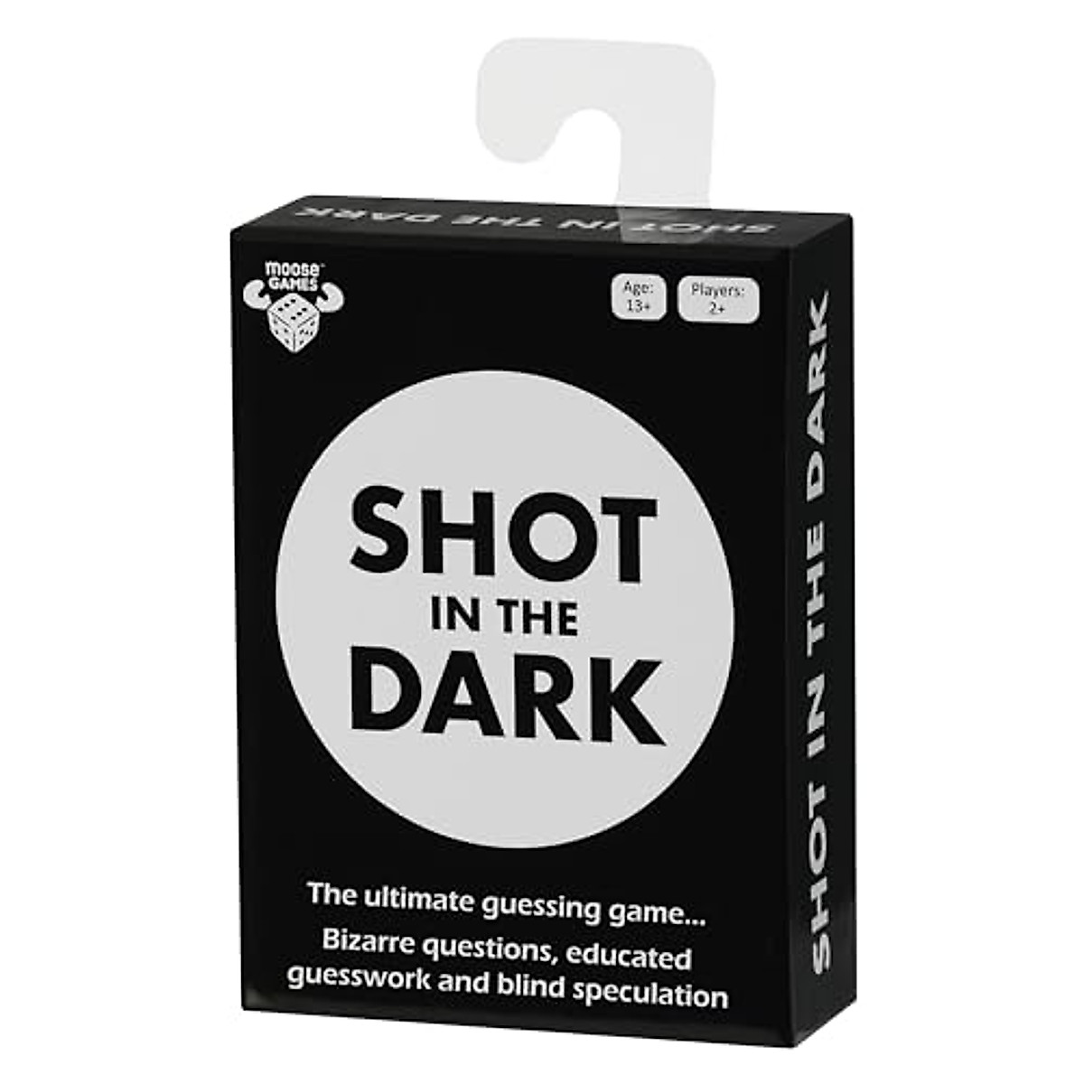 Shot In The Dark - Moose Games - The Ultimate Unorthodox Quiz Game, Multicolor, 91022