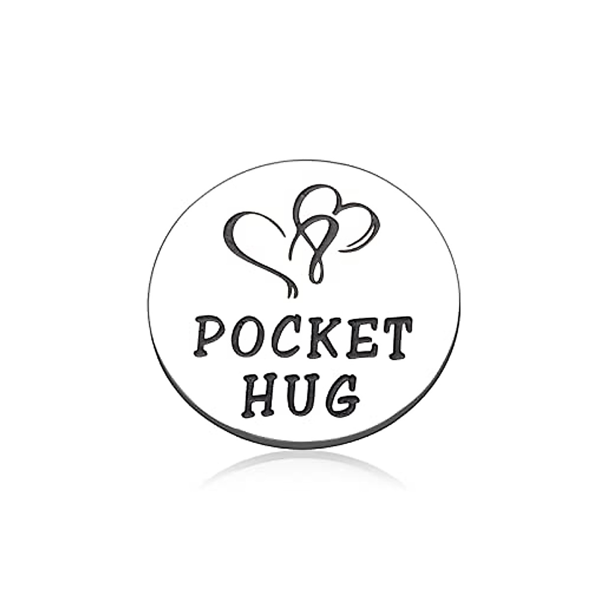 Inspirational Gift for Son Pocket Hug Token to Kids Valentines Day Christmas Birthday Gifts for Boys Teens Stocking Stuffers Present From Mom Dad Back to School Keepsakes Never Forget That I Love You