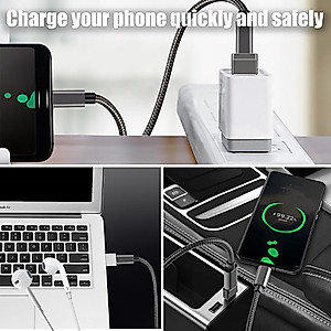 USB to USB C Adapter 2 Pack,USB C Female to A Male OTG Charger Type C Converter for Apple Watch Ultra iWatch 7 8 9,iPhone 15 Pro Max 14 13 12 11 15 Plus,AirPods,iPad Air,Samsung Galaxy S23 S22