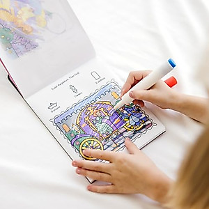 Melissa & Doug On the Go ColorBlast! Activity Book - Princess (24 Pages) - FSC Certified