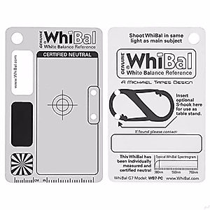 WhiBal G7 White Balance Pocket Card