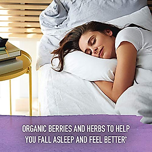 Garden of Life Elderberry Zinc Immune Support for Adults and Kids 12 and Older with Vitamin C - mykind Organics Elderberry & Sleep Immune Syrup Liquid with Sleep Herbs, No Added Sugars, 6.59 fl oz