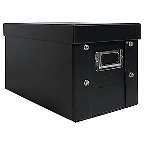 CheckOutStore 1 Black Stamp & Die Craft Storage Pocket Box
