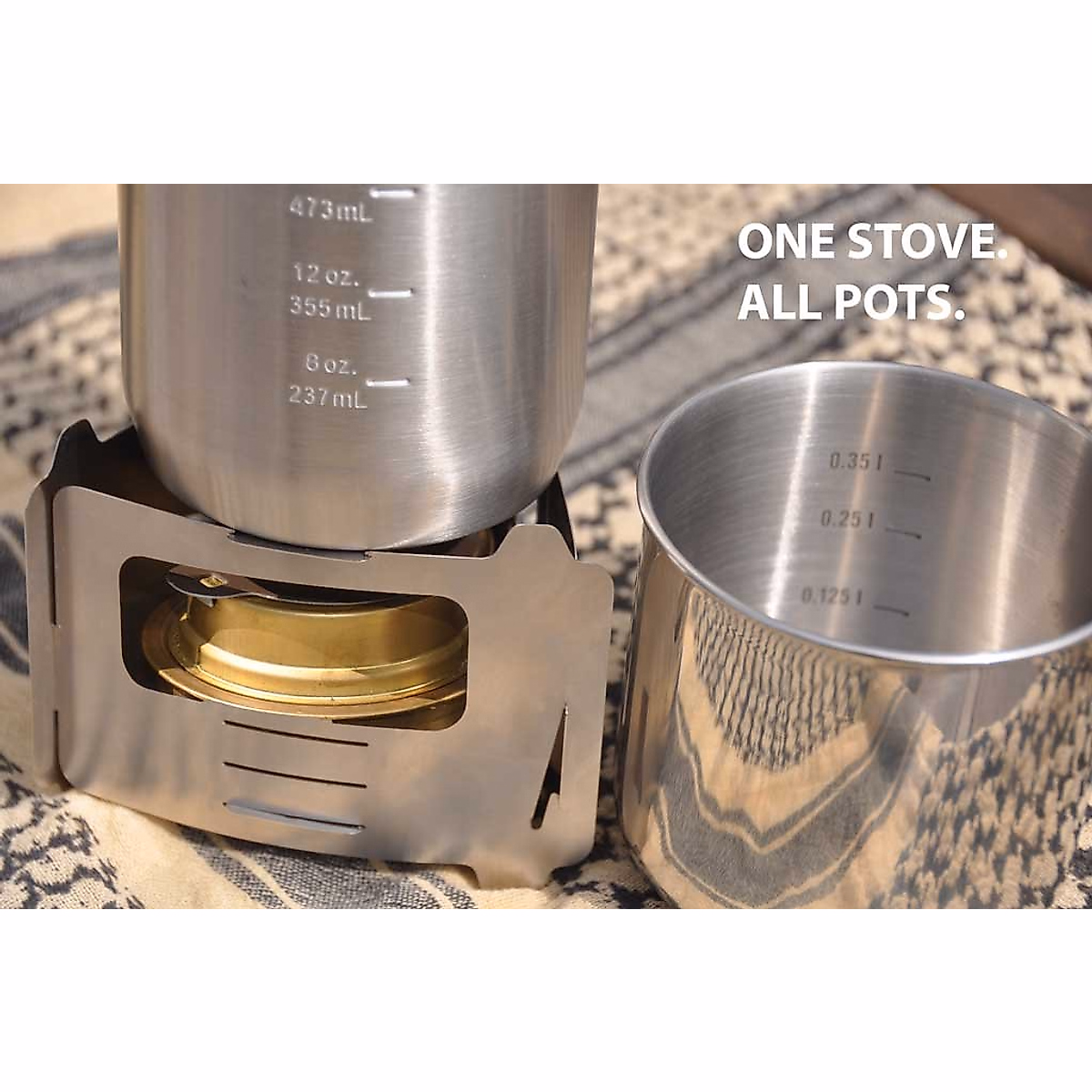 Bushbox Ultralight Outdoor Pocket Stove