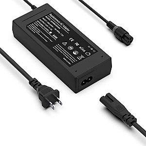 42V 2A Power Adapter for Lime Scooter Chargers,3-Prong Inline Connector for 36V Pocket Mod, Sports Mod Lithium Battery, Battery Charger for Electric Scooter