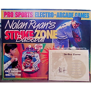 Nolan Ryan's - "Strike Zone Baseball" Electro Arcade game