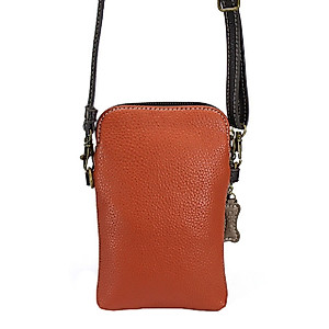 Chala Pug Cellphone Crossbody Handbag - Convertible Strap Pug Mom