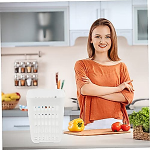 HONMEET 2pcs Caddy Multi-functional Bottle Supplies Staples Universal Cutlery Rack Pens for Dishwasher Drain Soap Household Organizer Drainer Storage Vegetables Utensil Sink Replacement