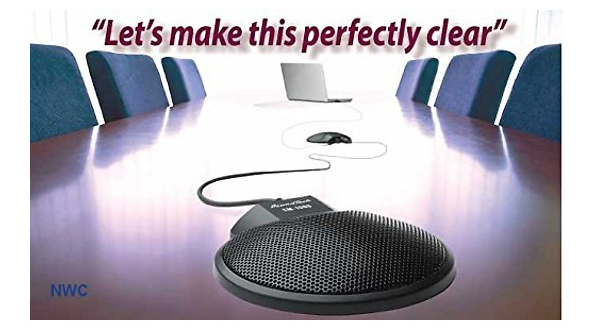 Sound Tech Conference Microphone Kit - High-Quality Stereo Recording
