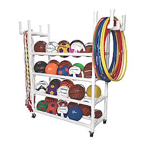 Champion Sports Equipment Cart White