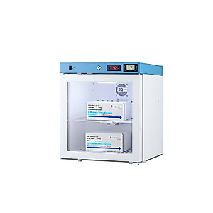 EQTemp 1.94 cu. ft Medical Refrigerator, Compact Glass Door- ACR22G