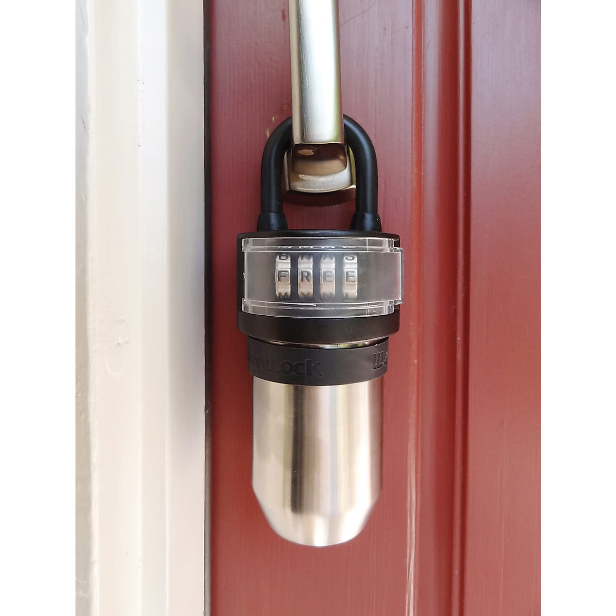 WordLock Key lock box – large capacity Secure Realtor Storage Lockbox with 4 Letter Word combination - Indoor / Outdoor Use for surfers, beach and sports