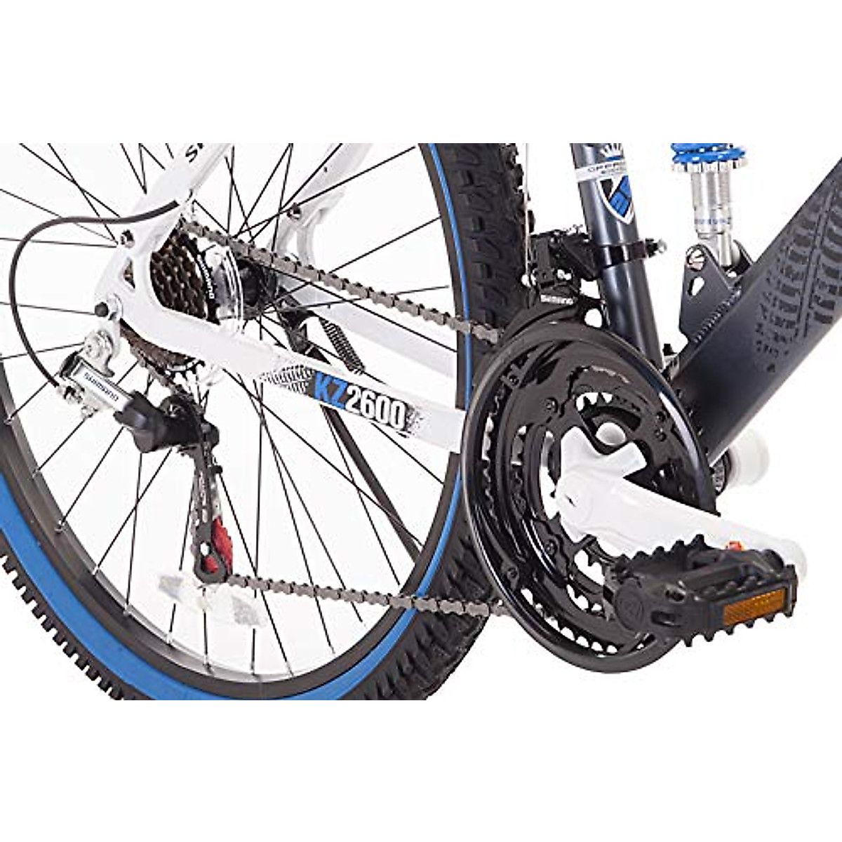 Kent International KZ2600 Dual-Suspension Mountain Bike, 26-Inch