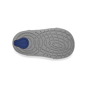 Stride Rite Boy's SM Kennedy Athletic Sneaker, White Multi, 6 Wide Toddler