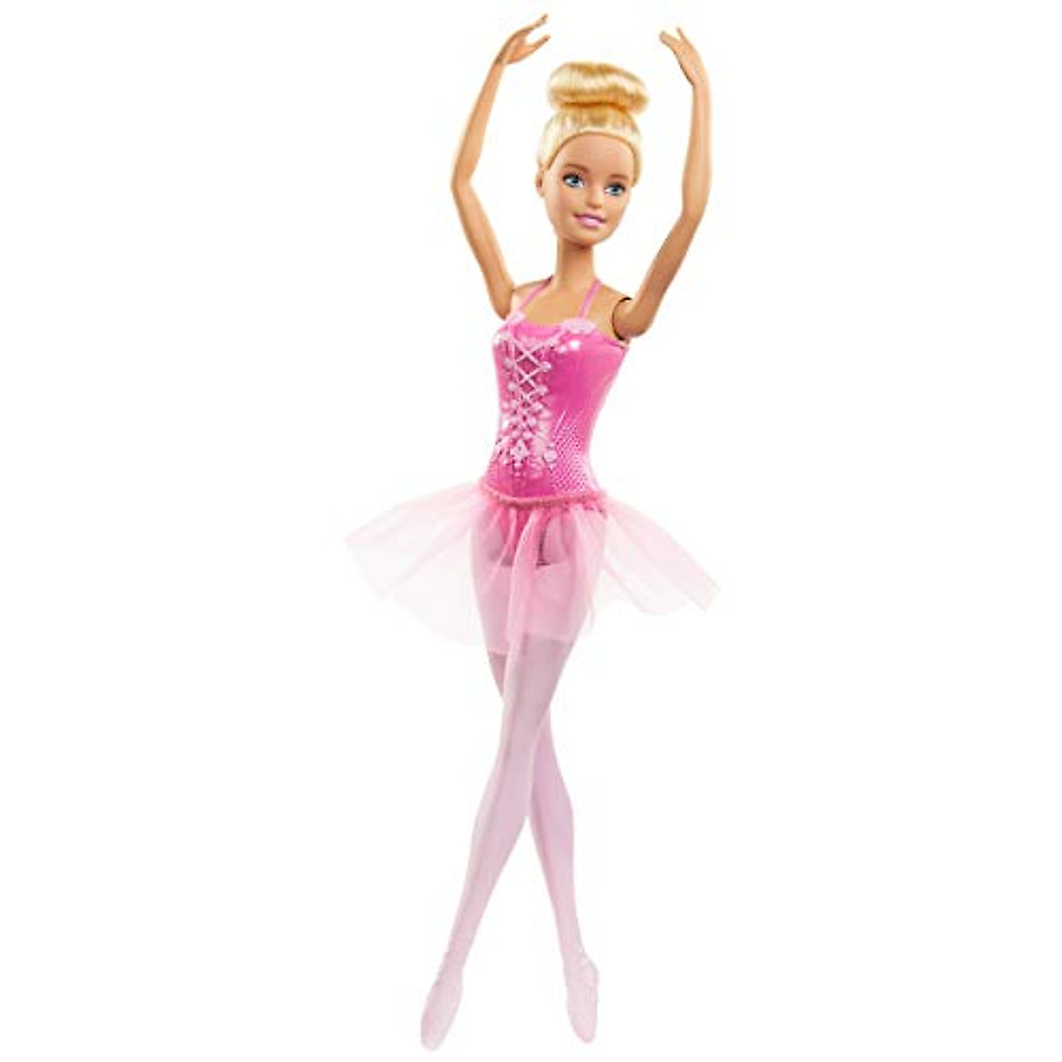 Barbie Ballerina Doll with Ballerina Outfit, Tutu, Sculpted Toe Shoes and Ballet-posed Arms for Ages 3 and Up